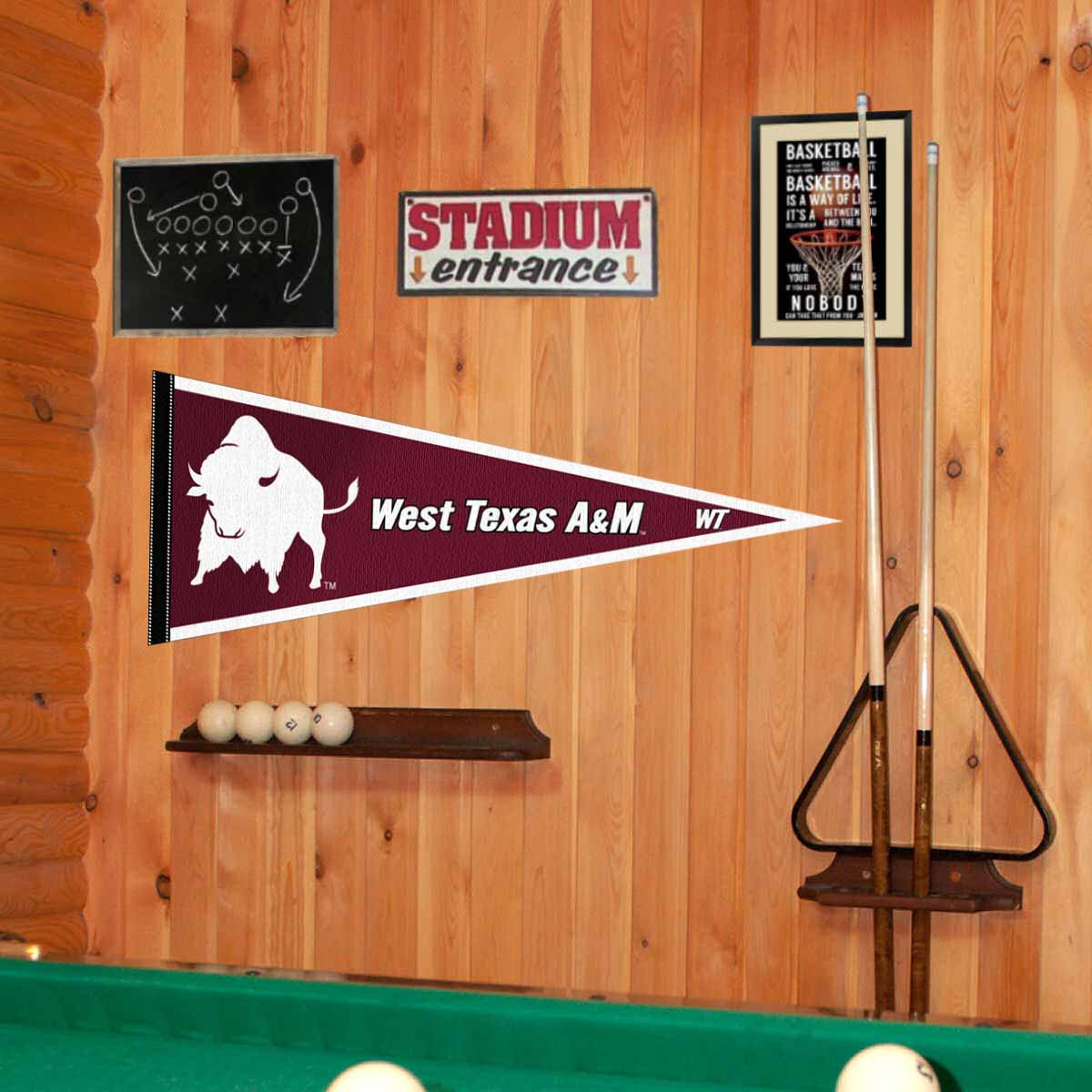 West Texas A&M University Buffaloes Pennant - State Street Products