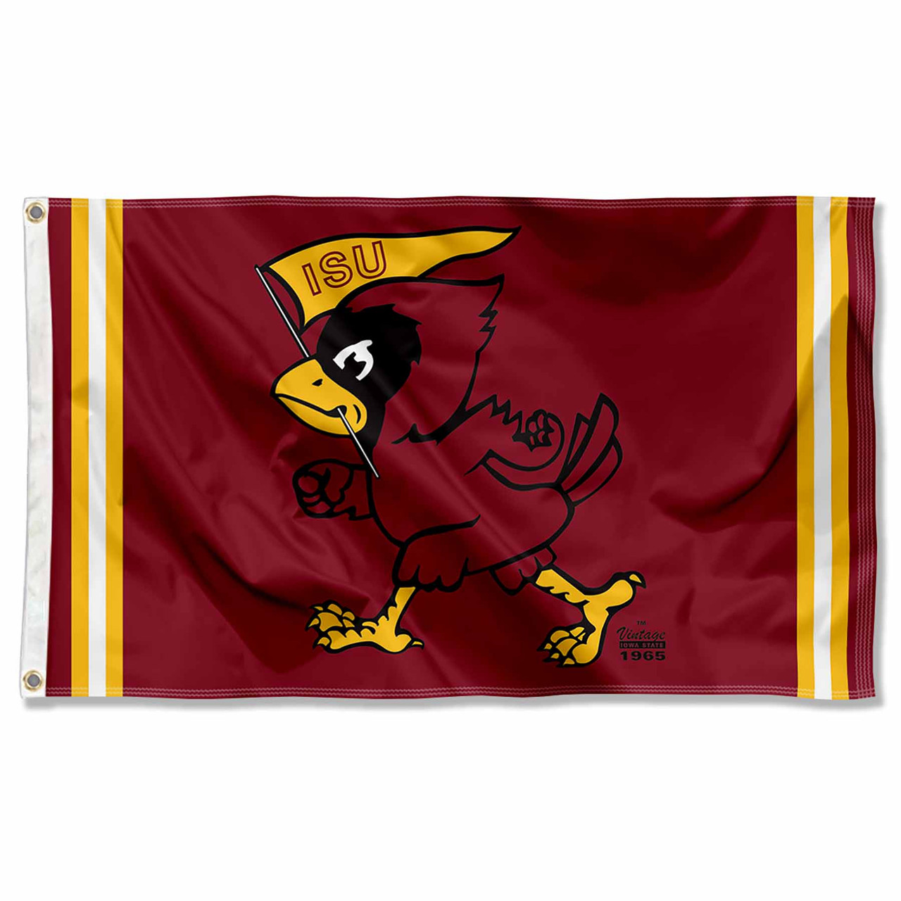 Iowa State Cyclones Throwback Vault Logo Flag - State Street Products