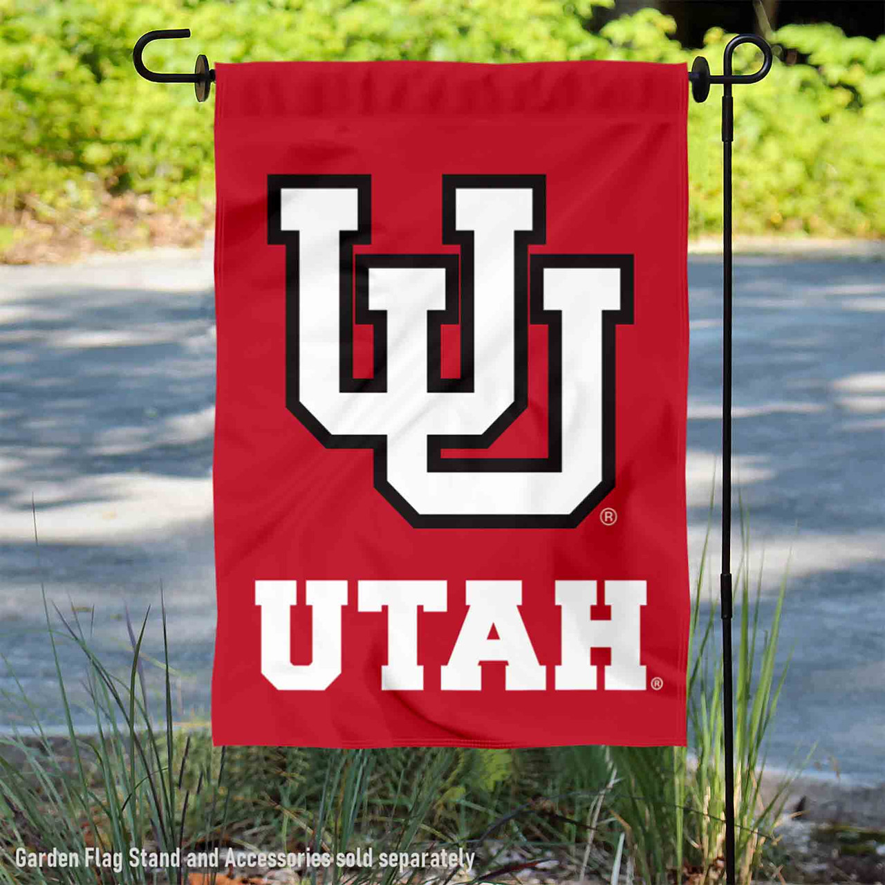 Utah Wordmark Garden Flag - State Street Products