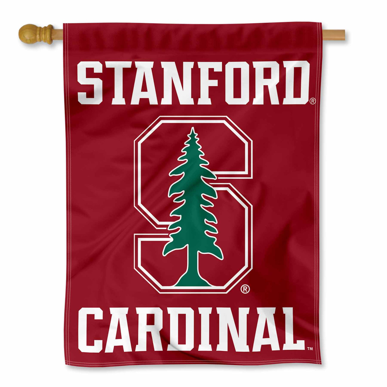 Stanford Cardinal Banner Flag - State Street Products