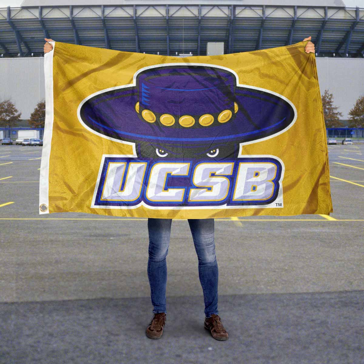 UC Santa Barbara Gold Flag - State Street Products