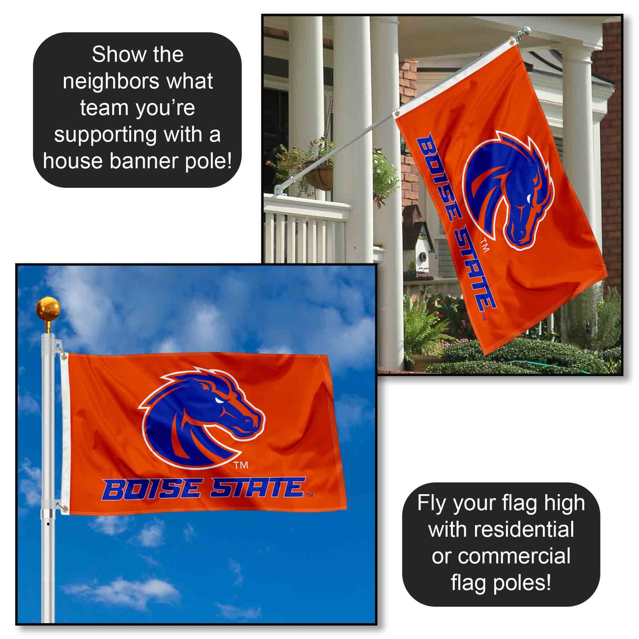 Boise State Orange Flag - State Street Products