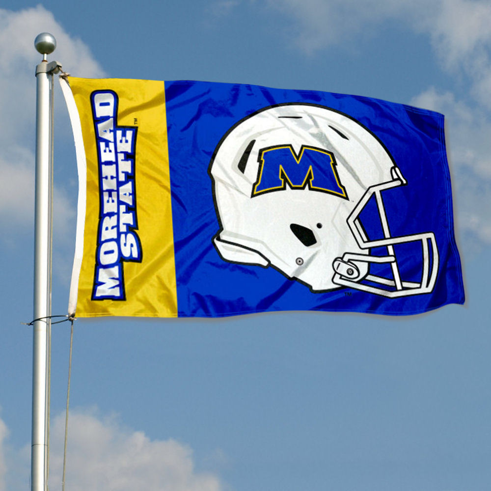 Morehead State Eagles Football Helmet Flag - State Street Products