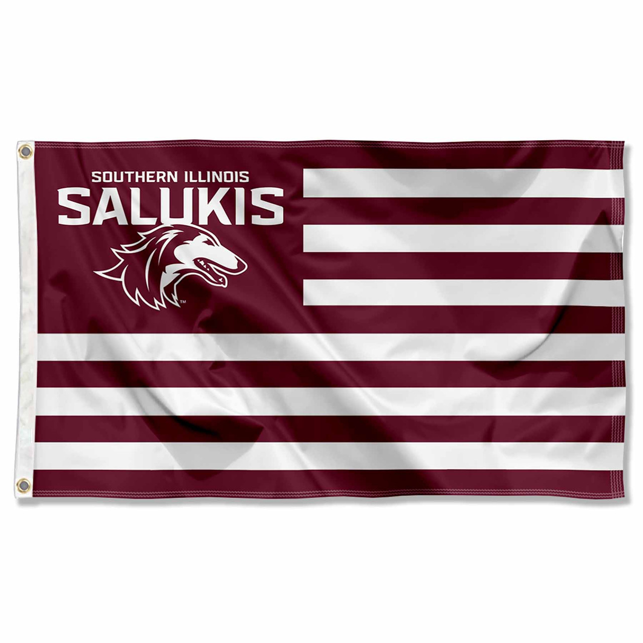 Southern Illinois Salukis Stripes Flag - State Street Products