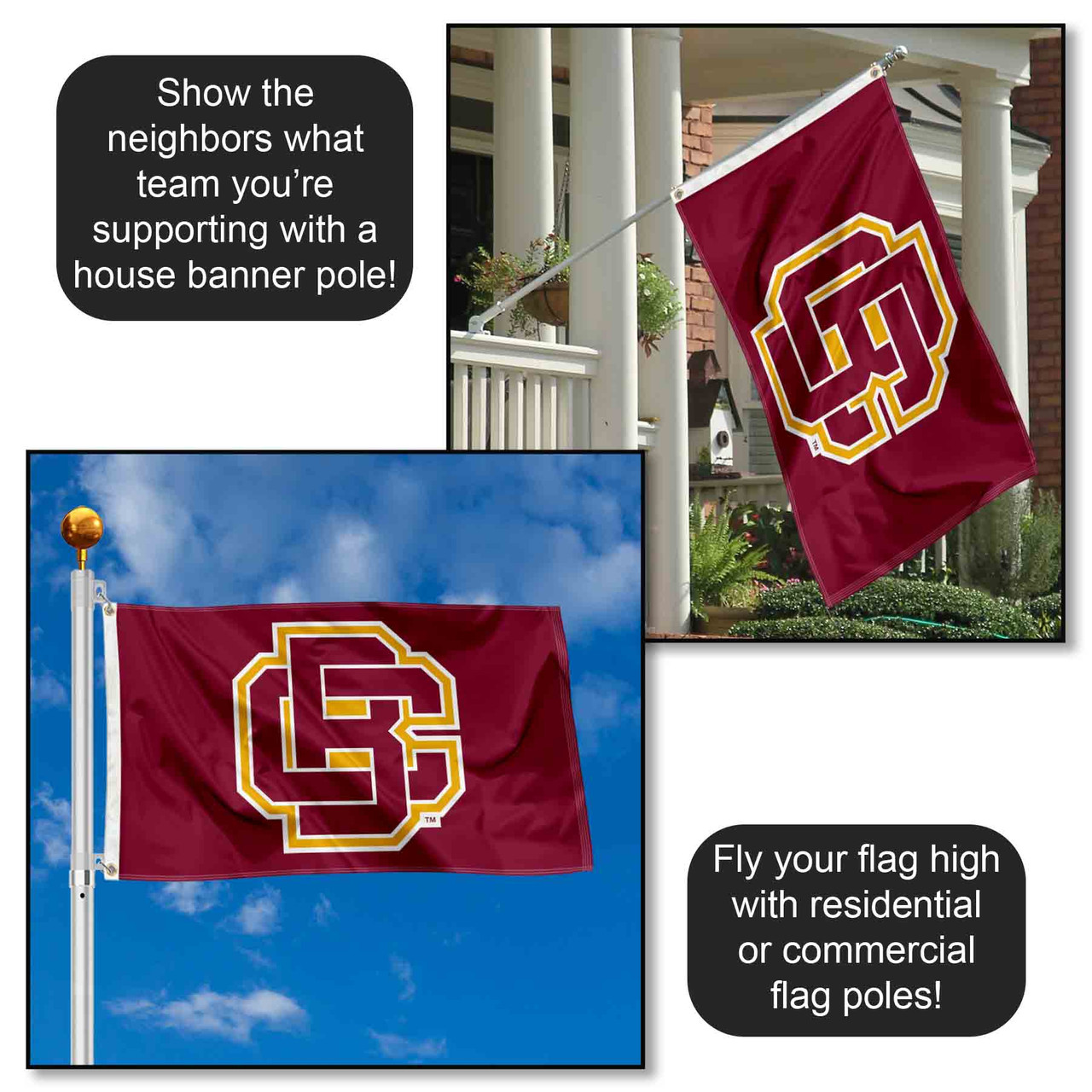 Bethune Cookman Wildcats Flag - State Street Products