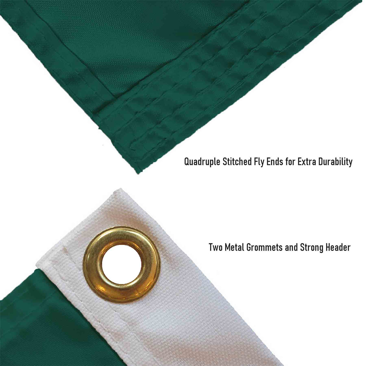 Michigan State Spartans Stripe Out Flag - State Street Products