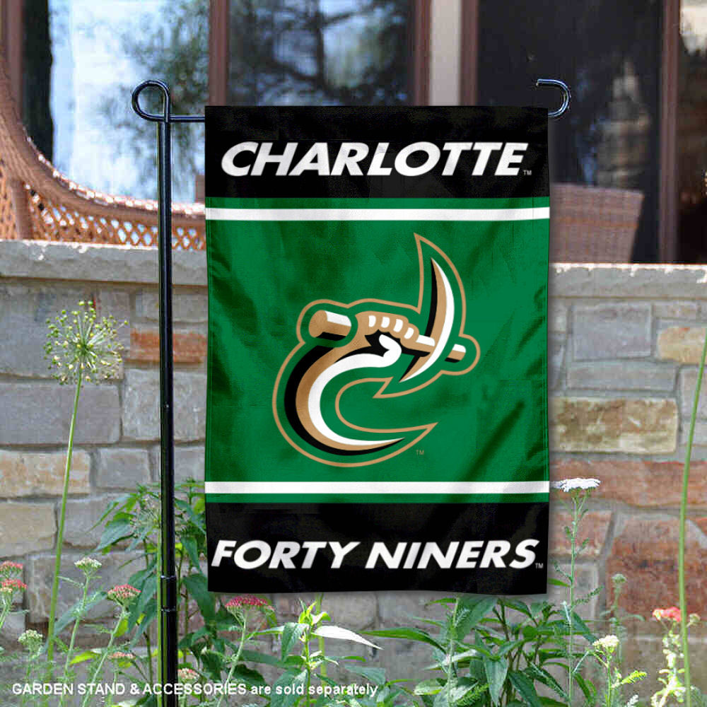 Charlotte 49ers Panel Garden Flag - State Street Products