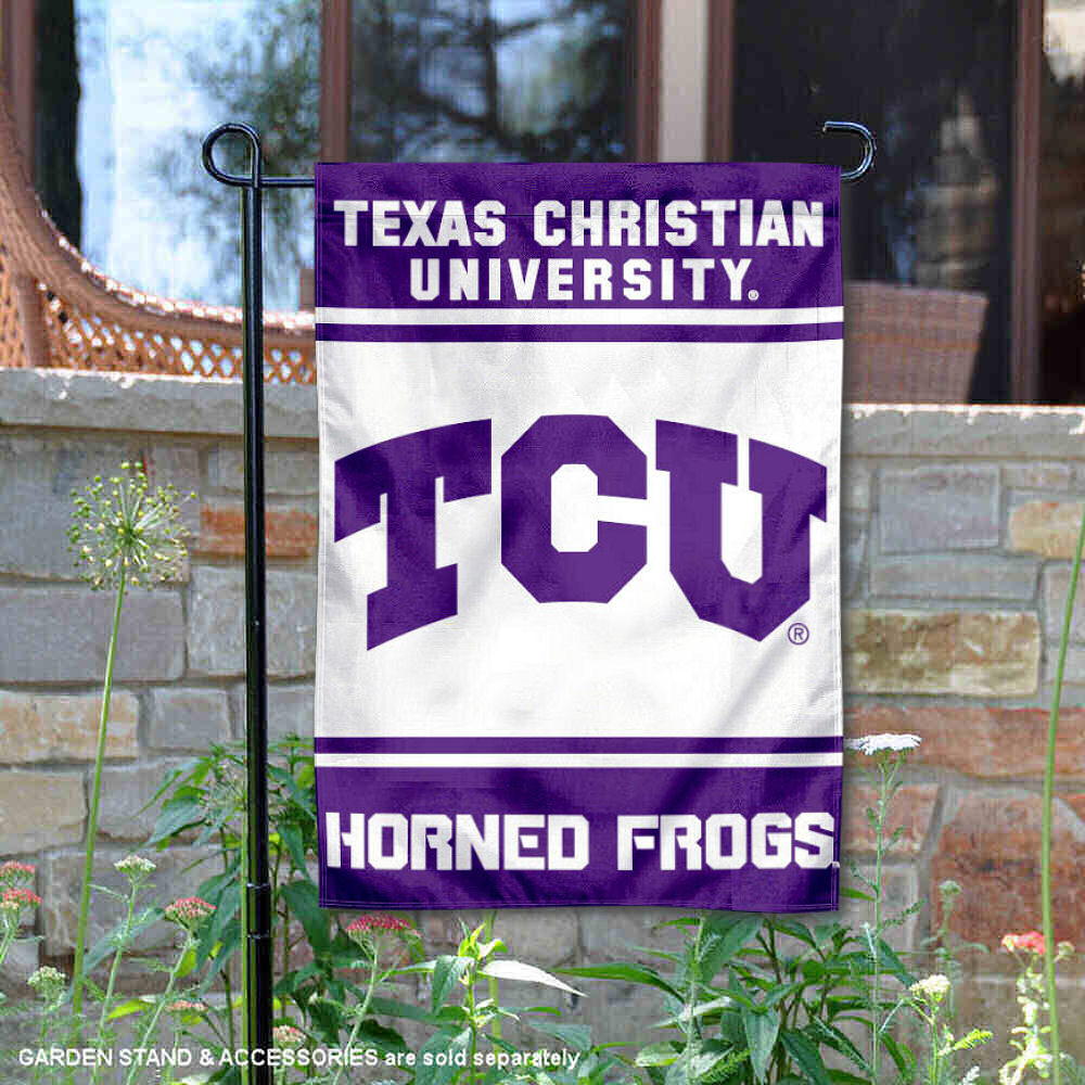 TCU Horned Frogs Garden Flag - State Street Products