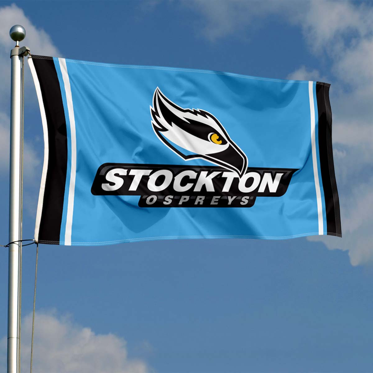 Stockton Ospreys Logo Flag - State Street Products