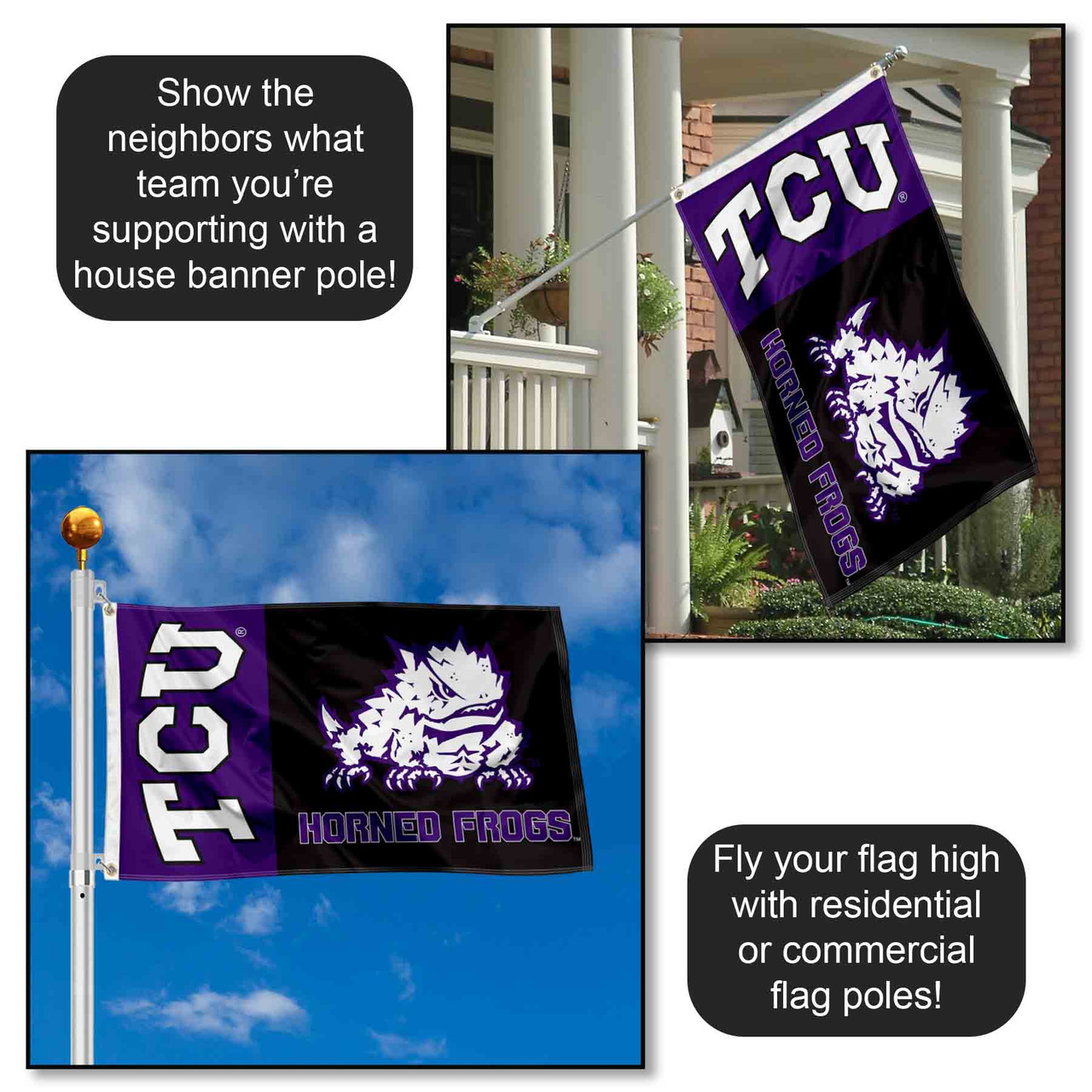 TCU Flag - State Street Products