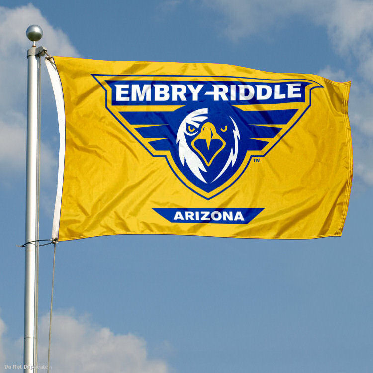 Embry Riddle Eagles Gold Flag - State Street Products