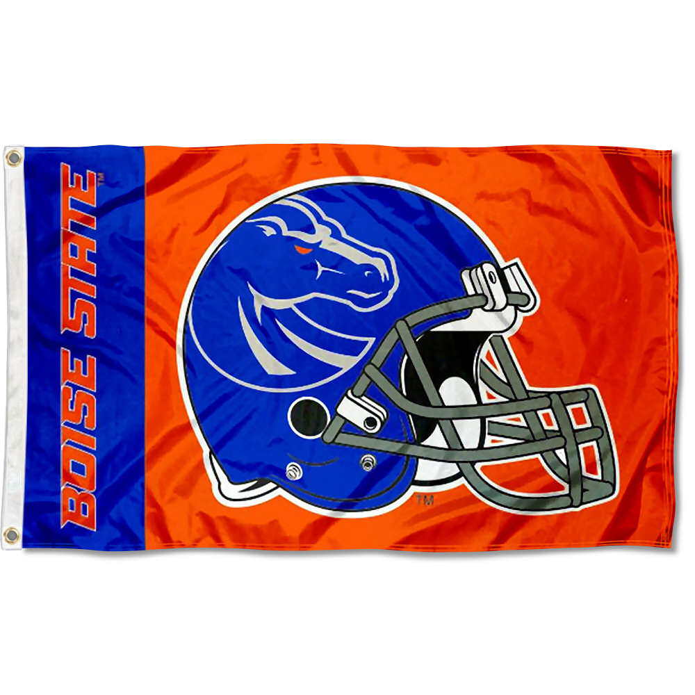 Boise State New Helmet Flag - State Street Products