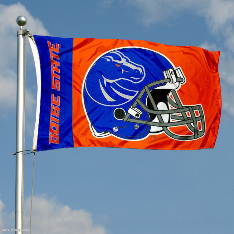 Boise State New Helmet Flag - State Street Products