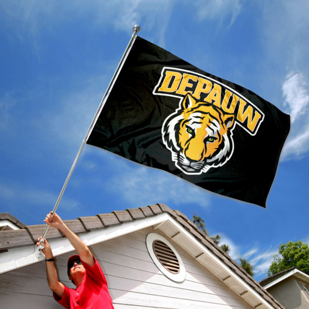 DePauw Tigers New Logo Flag - State Street Products