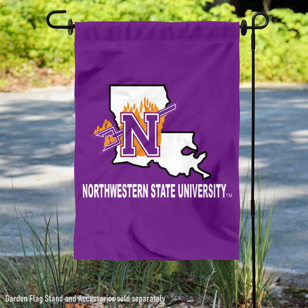 Northwestern State University Garden Flag - State Street Products