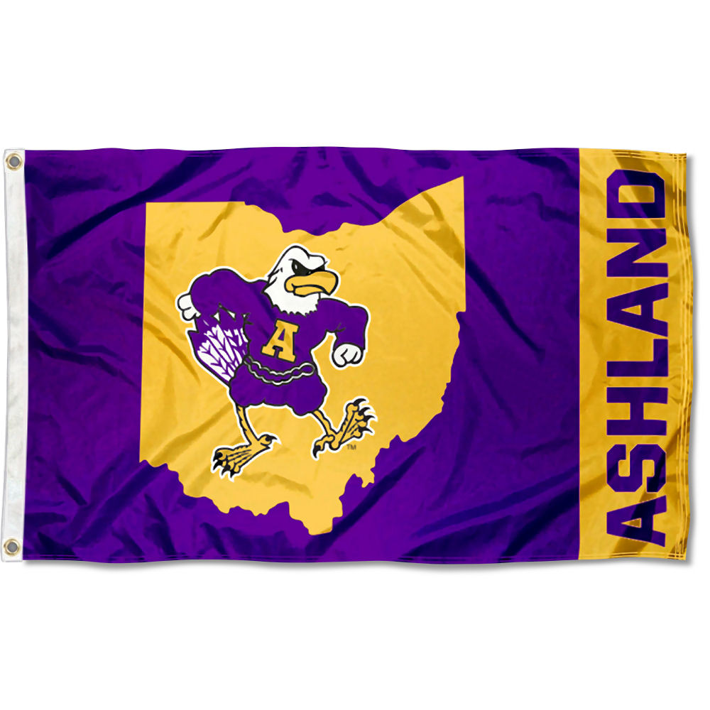 Ashland Eagles State of Ohio Flag - State Street Products