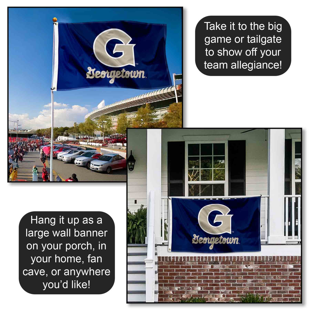 Georgetown Hoyas Flag - State Street Products