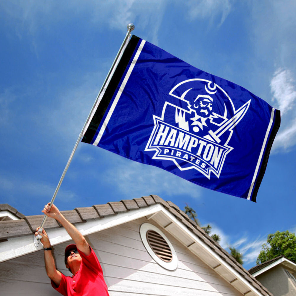 Hampton Pirates Logo Flag - State Street Products
