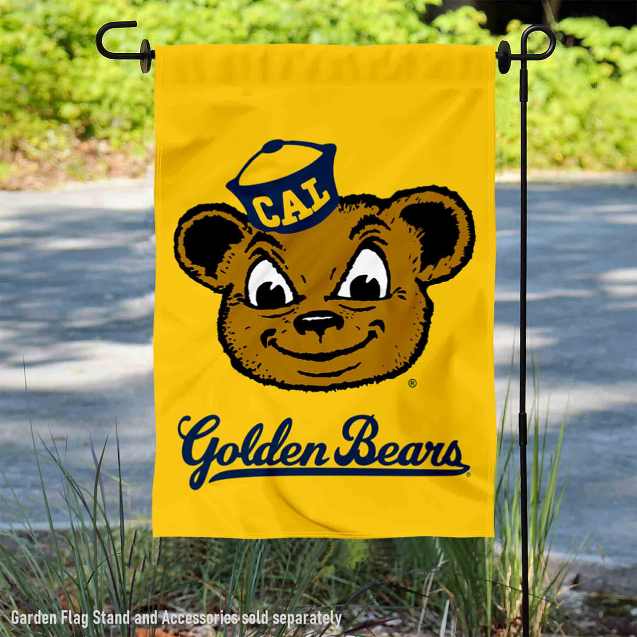 Cal Berkeley Golden Bears Retro Throwback Garden Flag - State Street ...