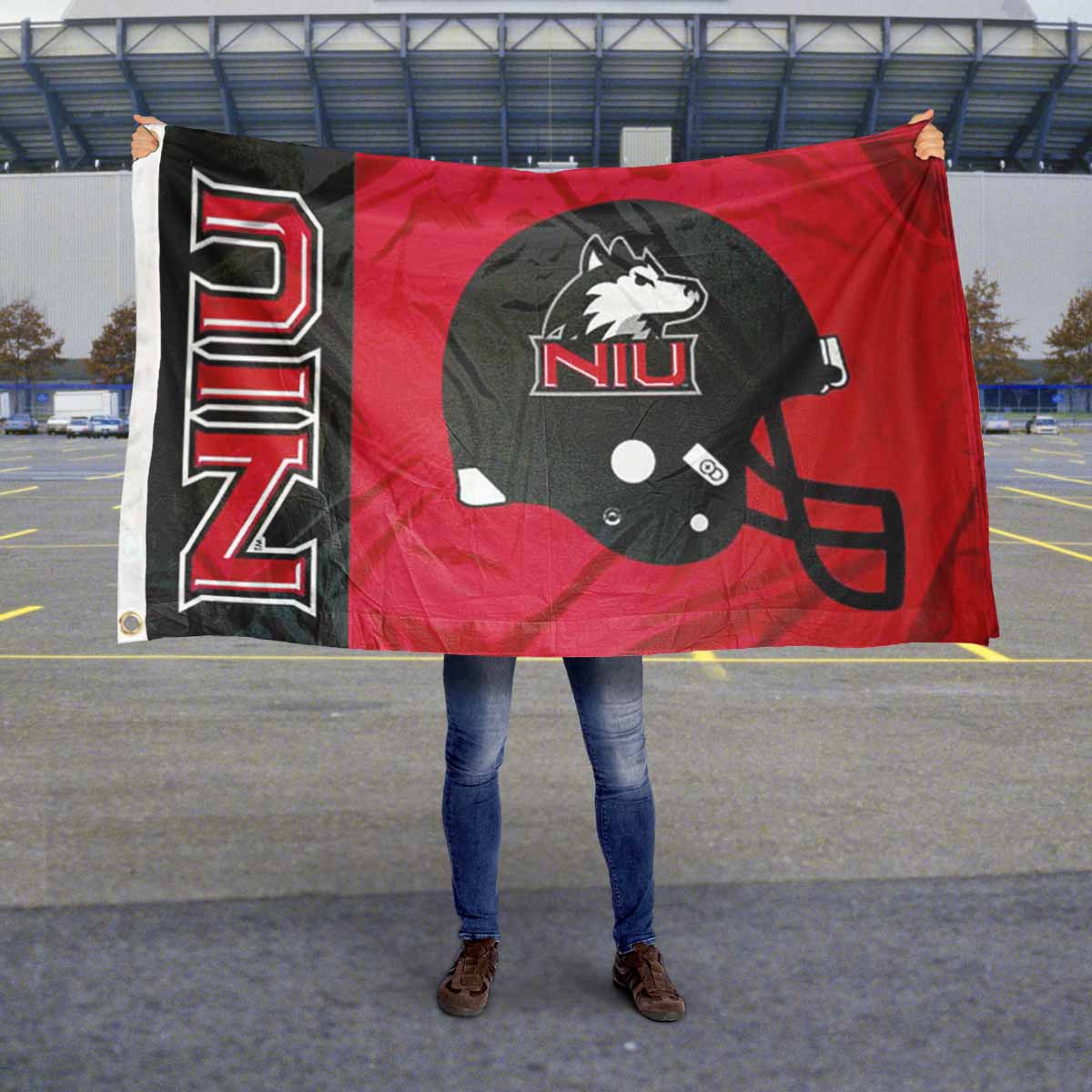Northern Illinois Football Flag - State Street Products