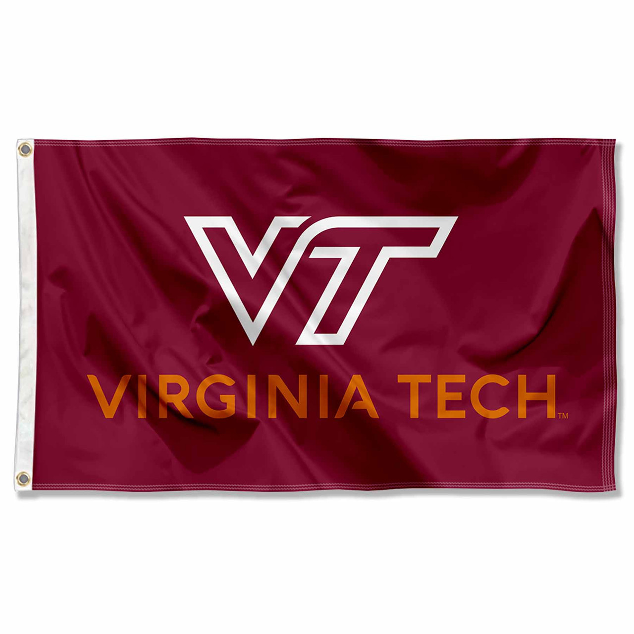 Virginia Tech Hokies New Logo Flag - State Street Products