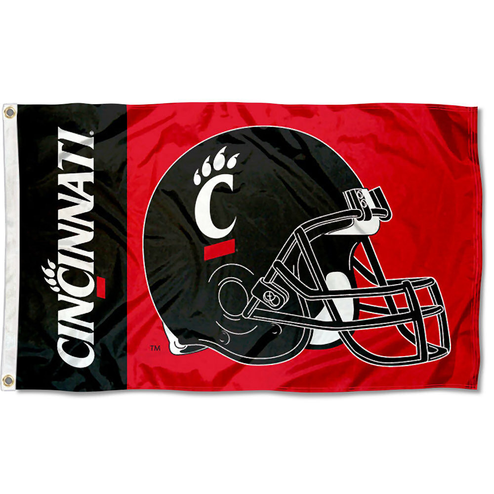 Cincinnati Bearcats Football Flag - State Street Products