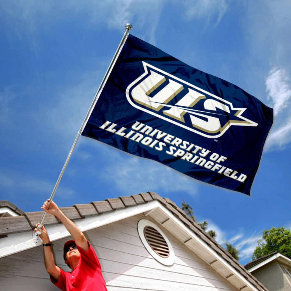 Illinois Springfield Prairie Stars Flag - State Street Products
