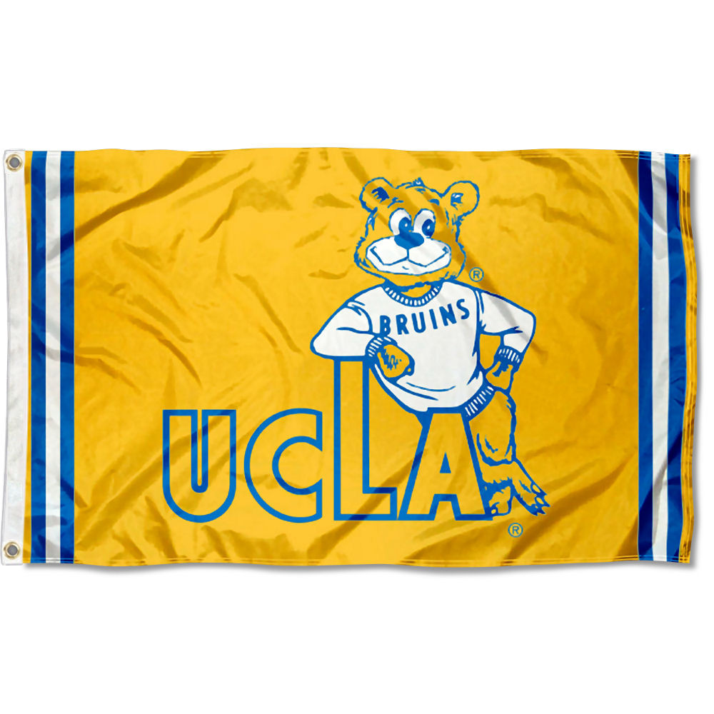 UCLA Bruins Throwback Vault Logo Flag - State Street Products