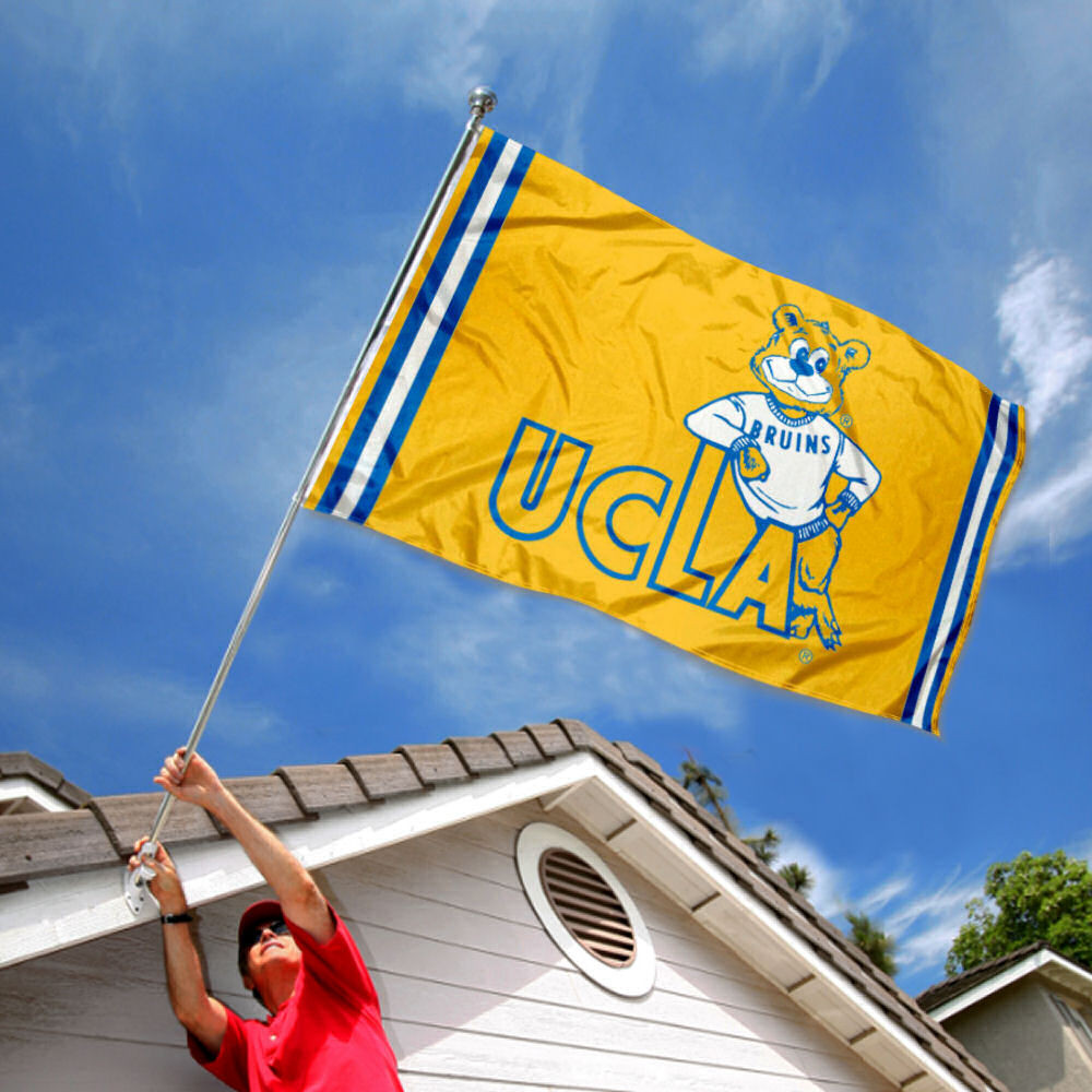 UCLA Bruins Throwback Vault Logo Flag - State Street Products