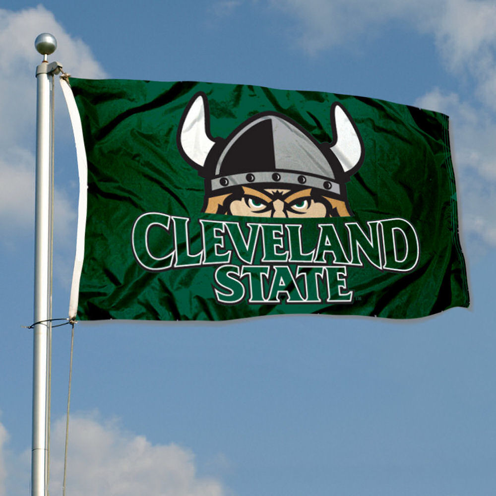 Cleveland State Vikings Flag - State Street Products