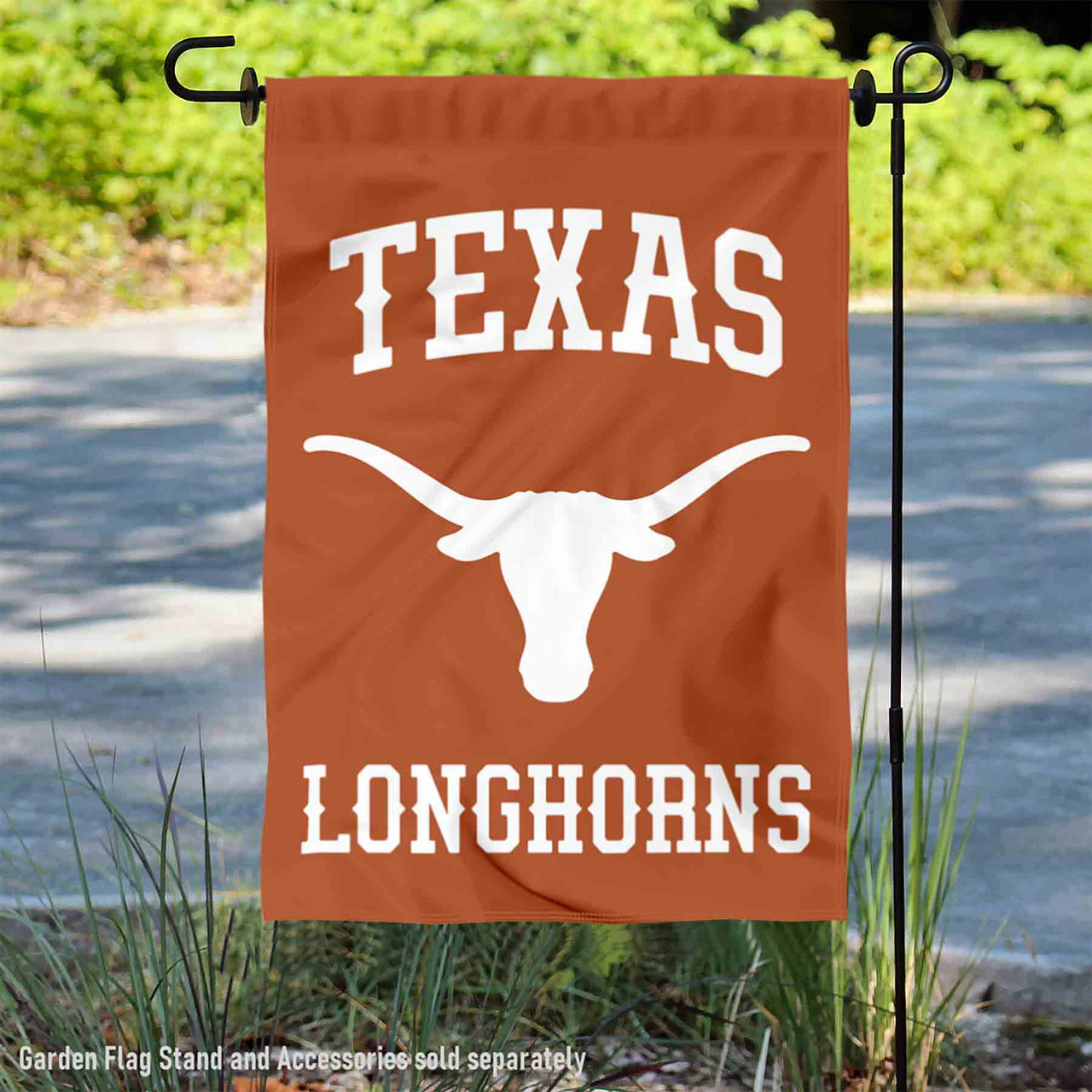 Texas Longhorns Wordmark Garden Flag - State Street Products