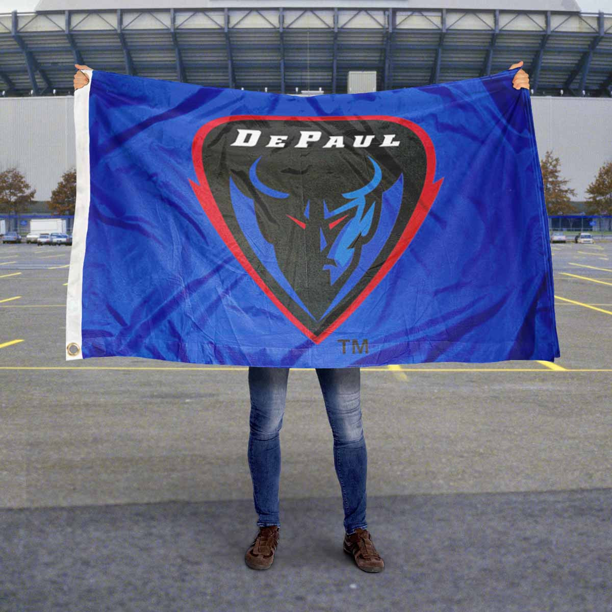 DePaul Logo Outdoor Flag - State Street Products