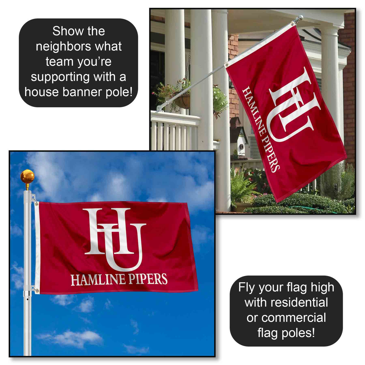 Hamline University Flag - State Street Products