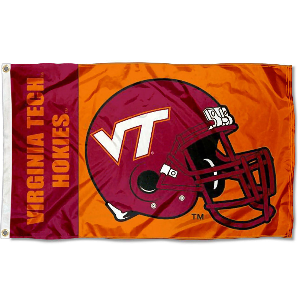 Virginia Tech Football Flag - State Street Products