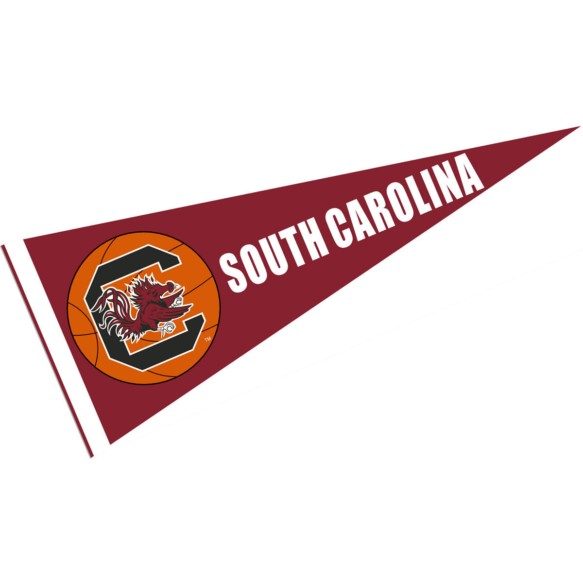 USC Gamecocks Basketball Pennant - State Street Products