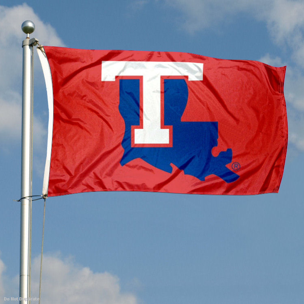 La Tech Bulldogs Red Logo Flag - State Street Products