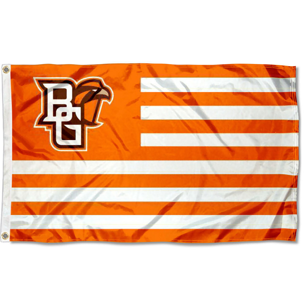 BGSU Falcons Stripes Flag - State Street Products