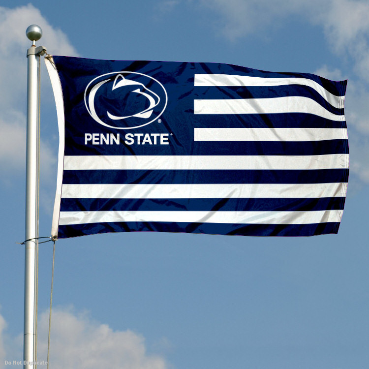 Penn State Nittany Lions Striped Flag - State Street Products