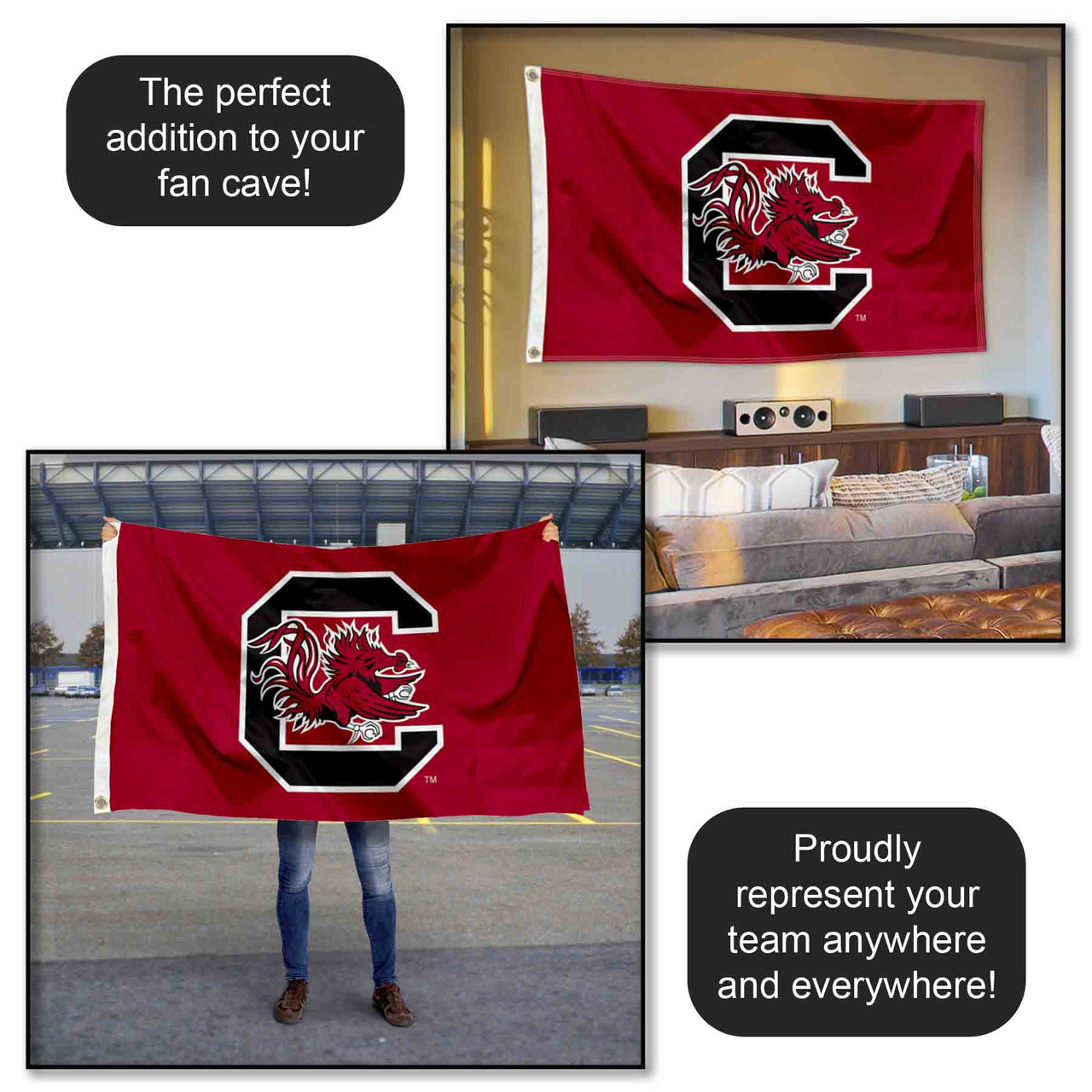 University of South Carolina Flag - State Street Products