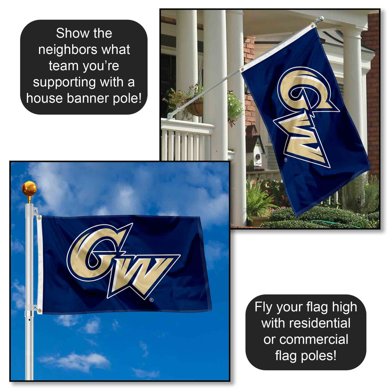 George Washington GW Flag - State Street Products