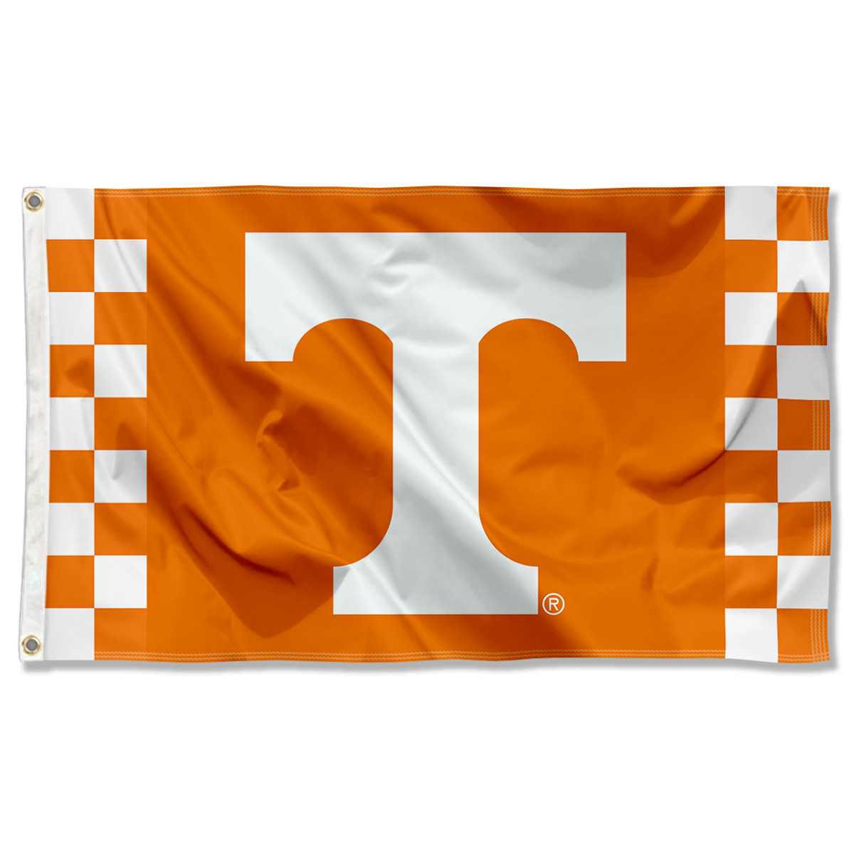 Tennessee Volunteers Checkerboard Stripes Flag - State Street Products