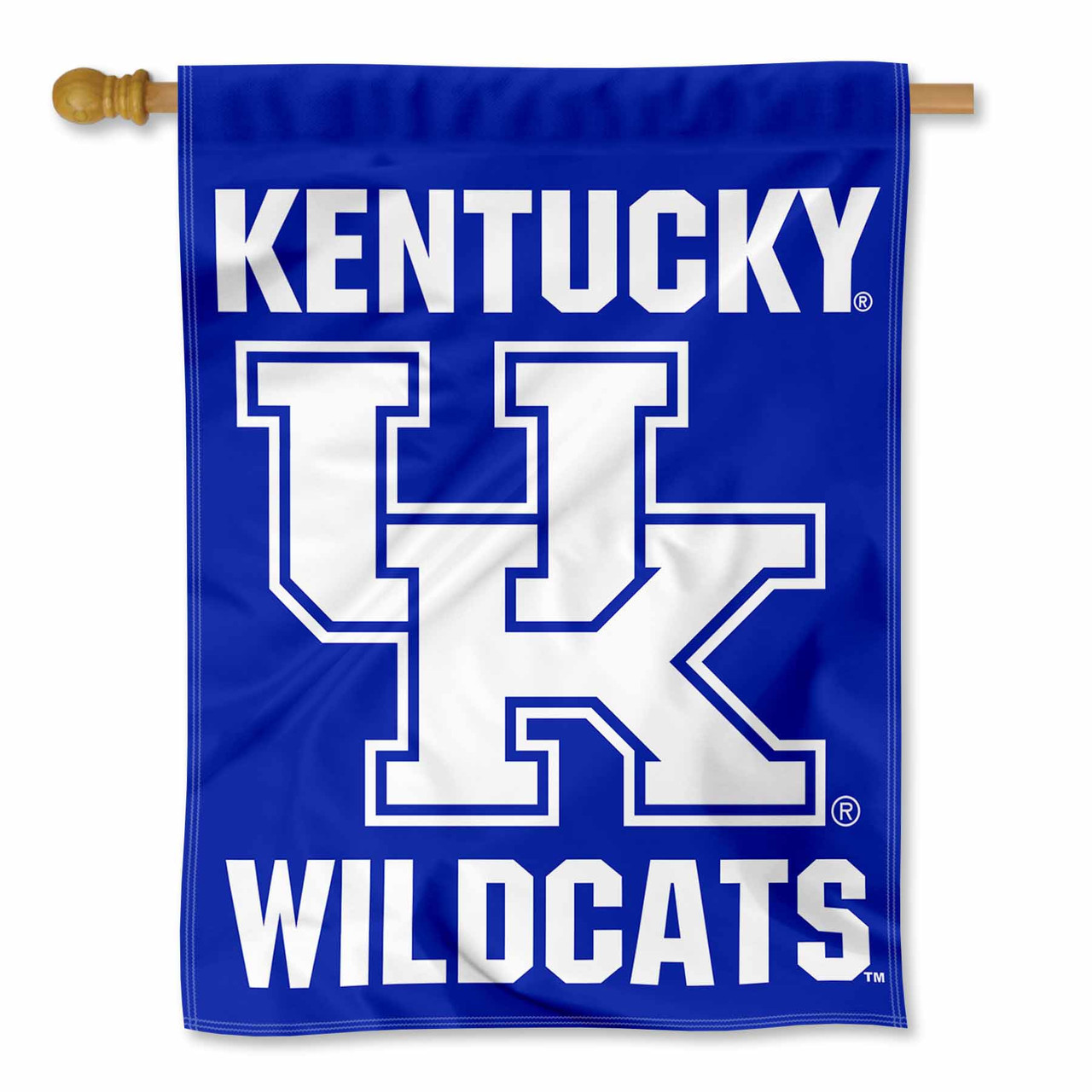 Kentucky UK Wildcats New Logo House Flag - State Street Products