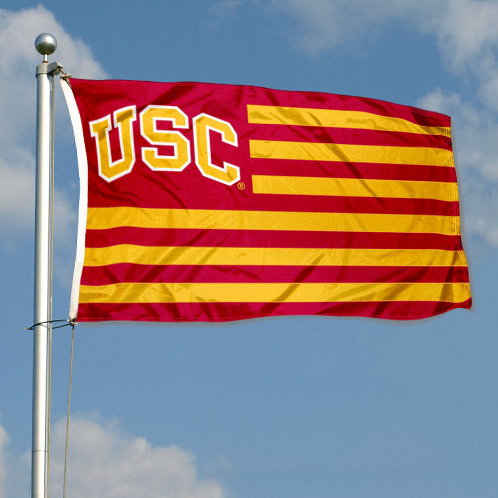 Southern Cal Trojans Stripes Nation Flag - State Street Products