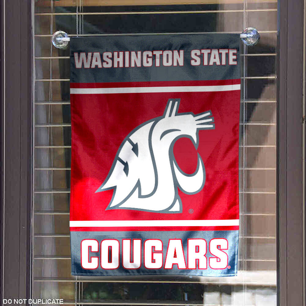 Washington State Cougars Garden Flag - State Street Products