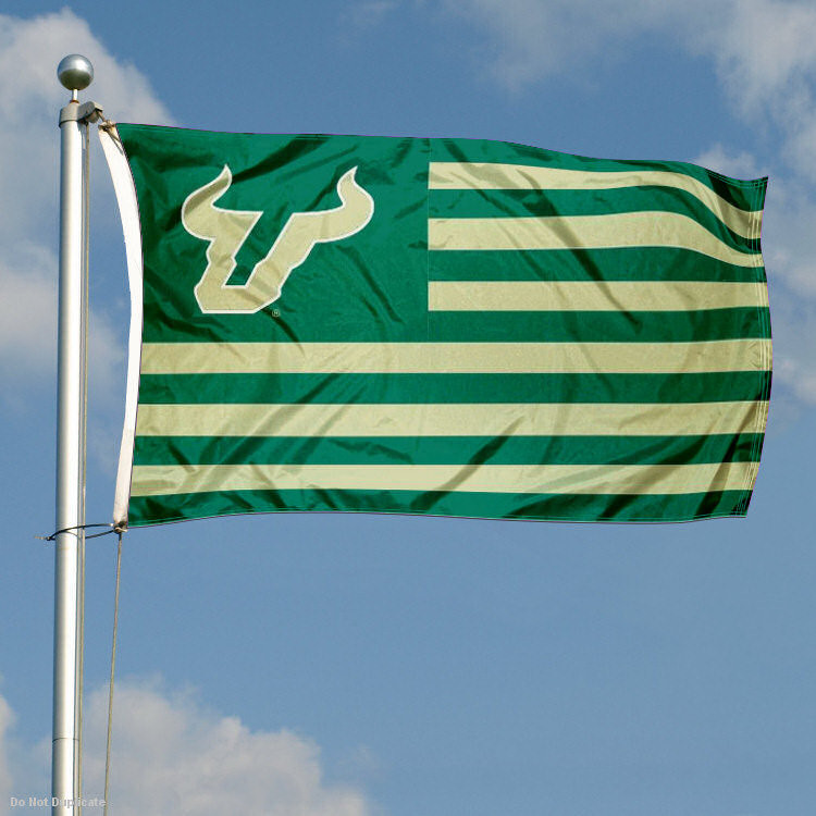 USF Bulls Stripes Flag - State Street Products