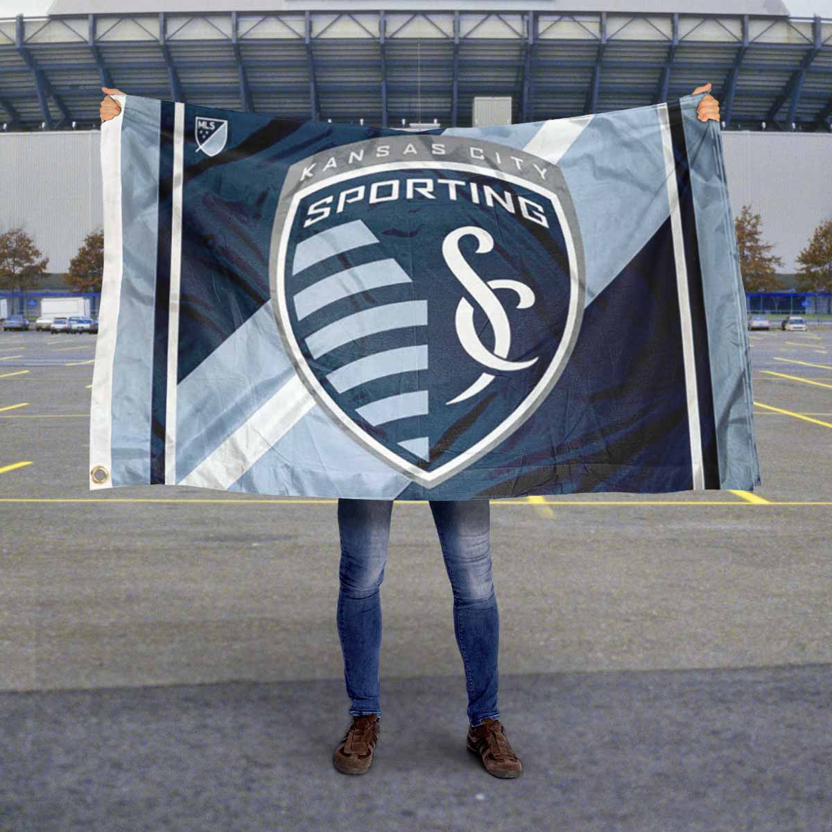 Sporting Kansas City Outdoor Flag - State Street Products