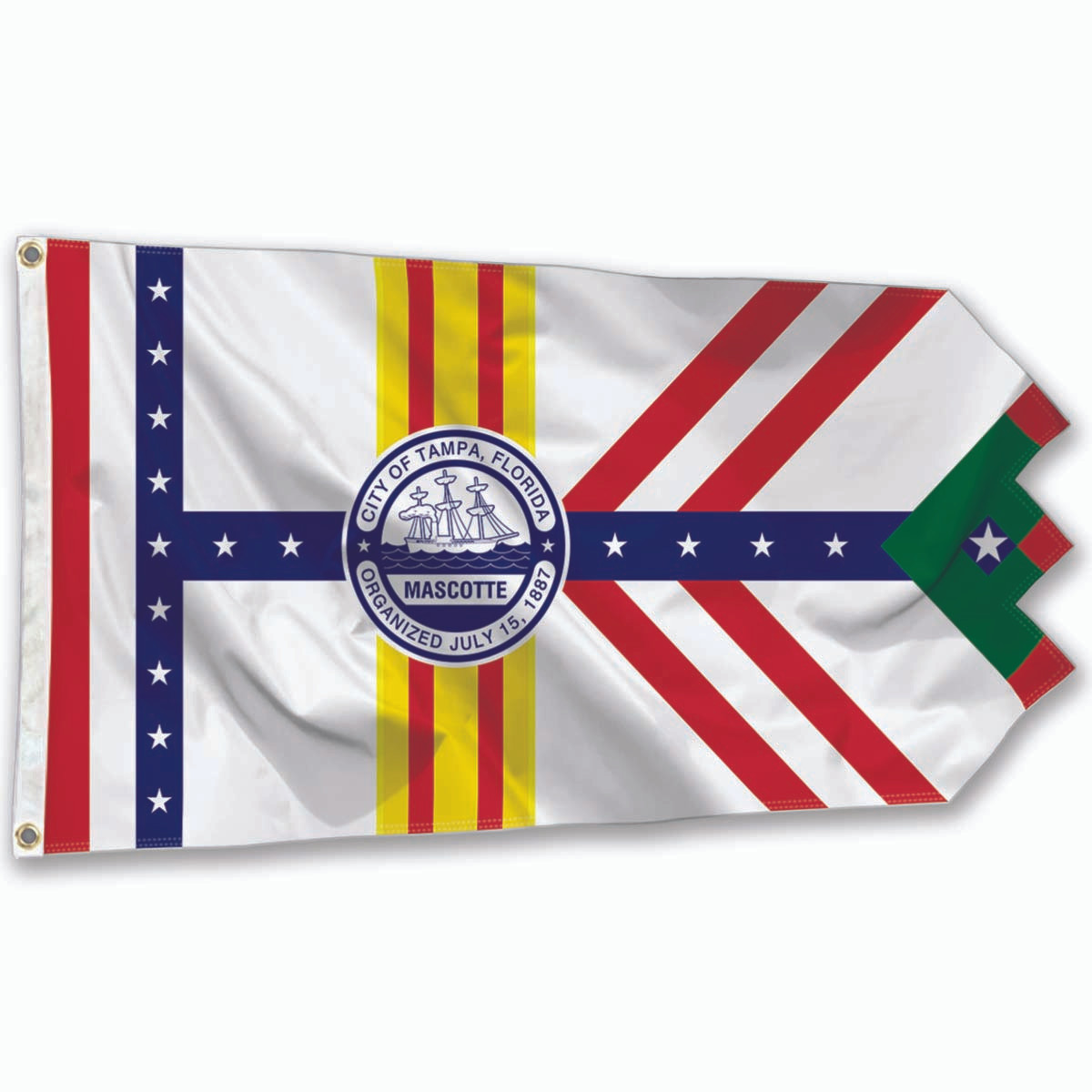 City of Tampa Flag - State Street Products