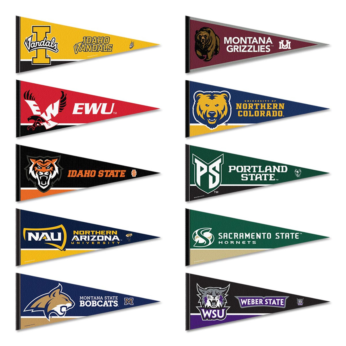 Big Sky Conference Pennants - State Street Products