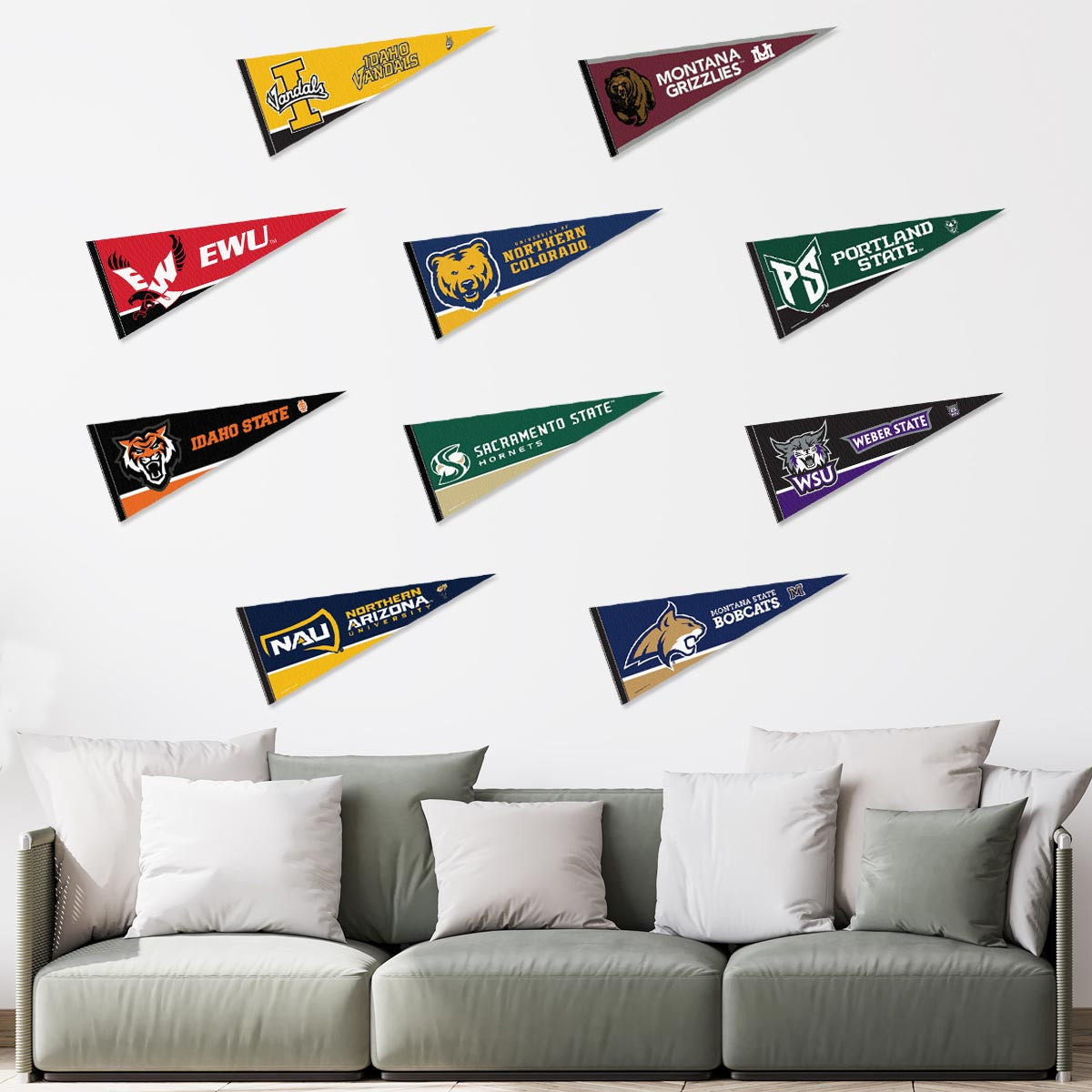 Big Sky Conference Pennants - State Street Products