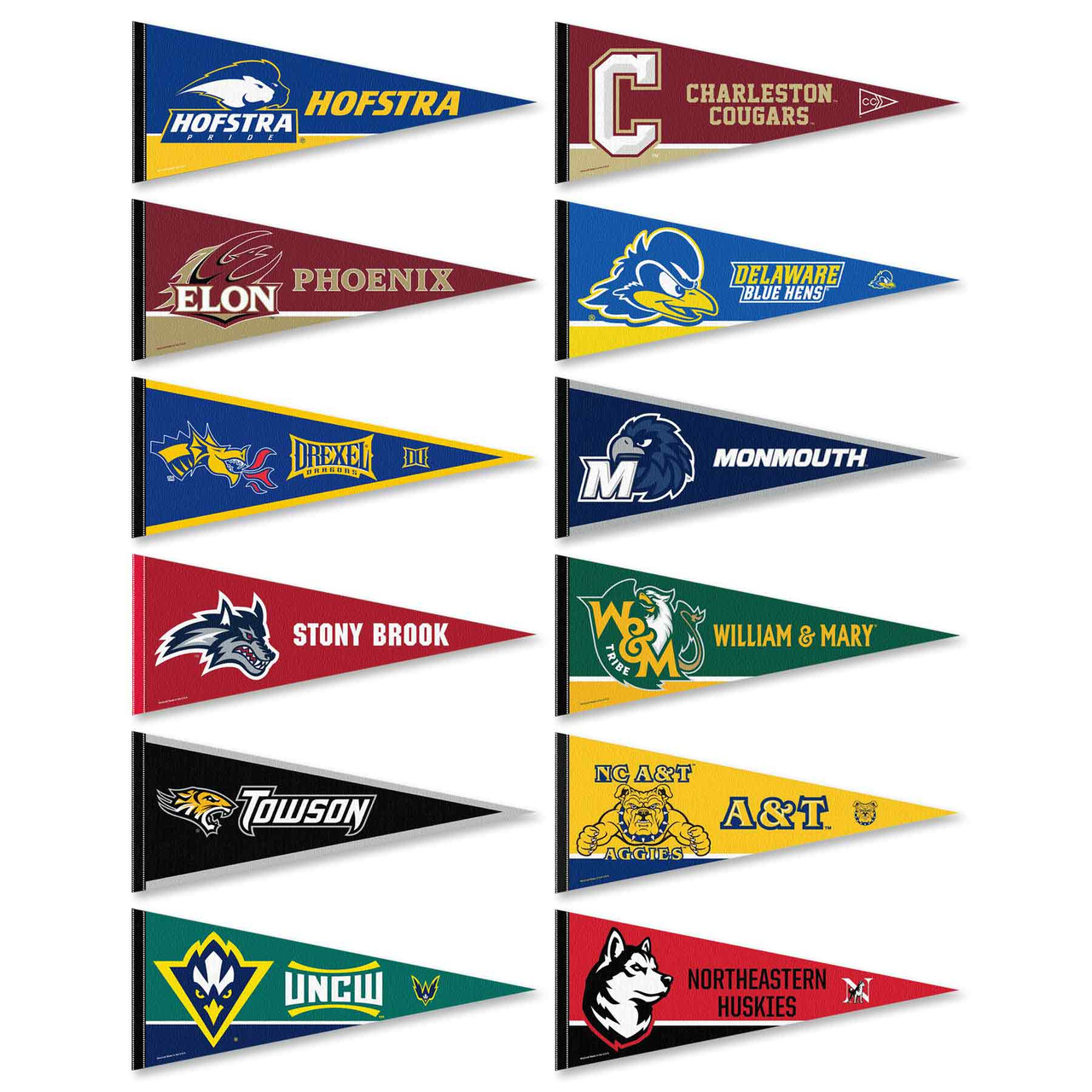 CAA Conference Pennants - State Street Products